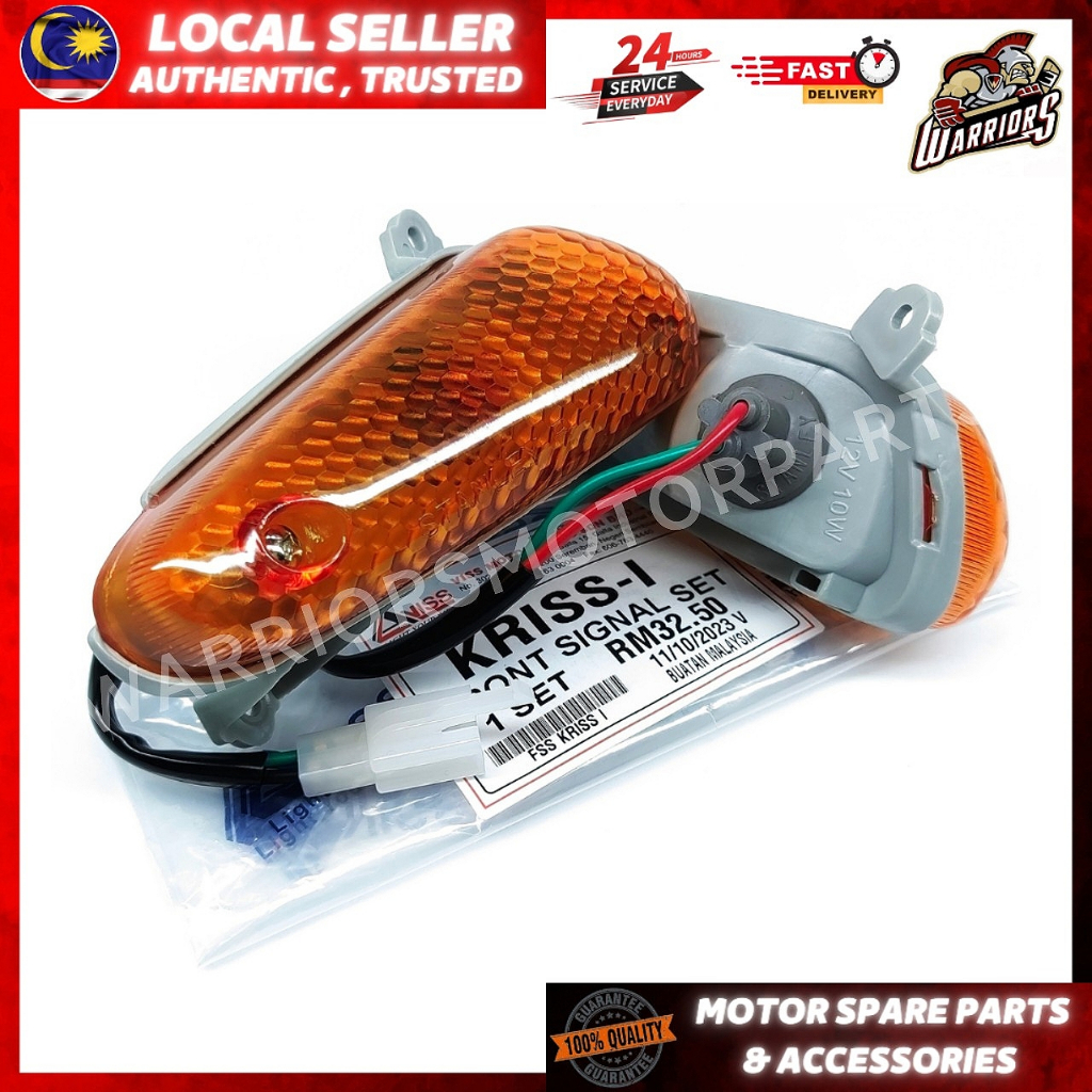 MODENAS KRISS110/KRISS 1 [VISS] FRONT SIGNAL SET WINKER ASSY LEFT RIGHT ...