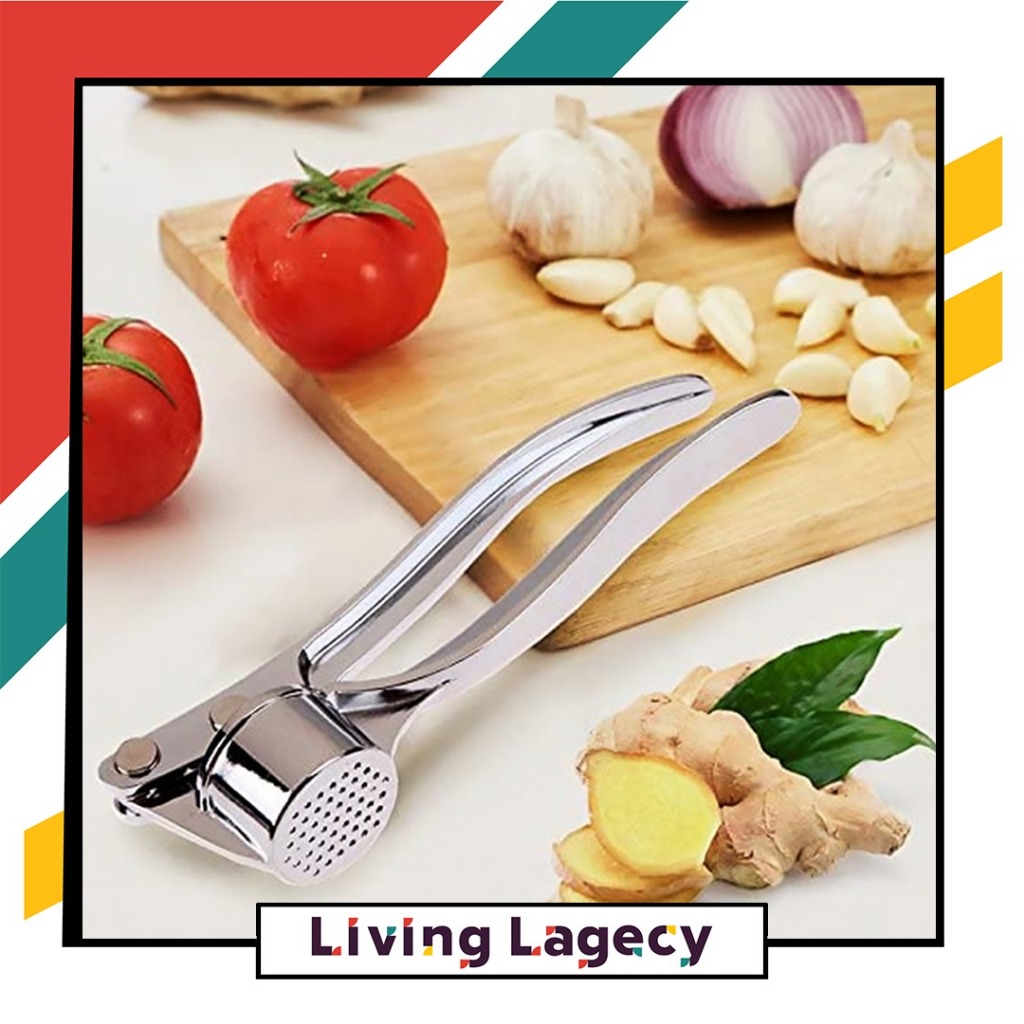 LIVING LAGECY Garlic Press For Peeling Garlic Home Garlic Press Garlic ...