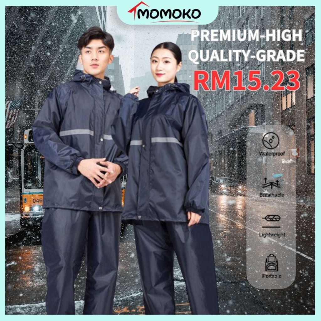 Motorcycle RainCoat Waterproof Bicycle Outdoor Raincoat Baju Hujan ...