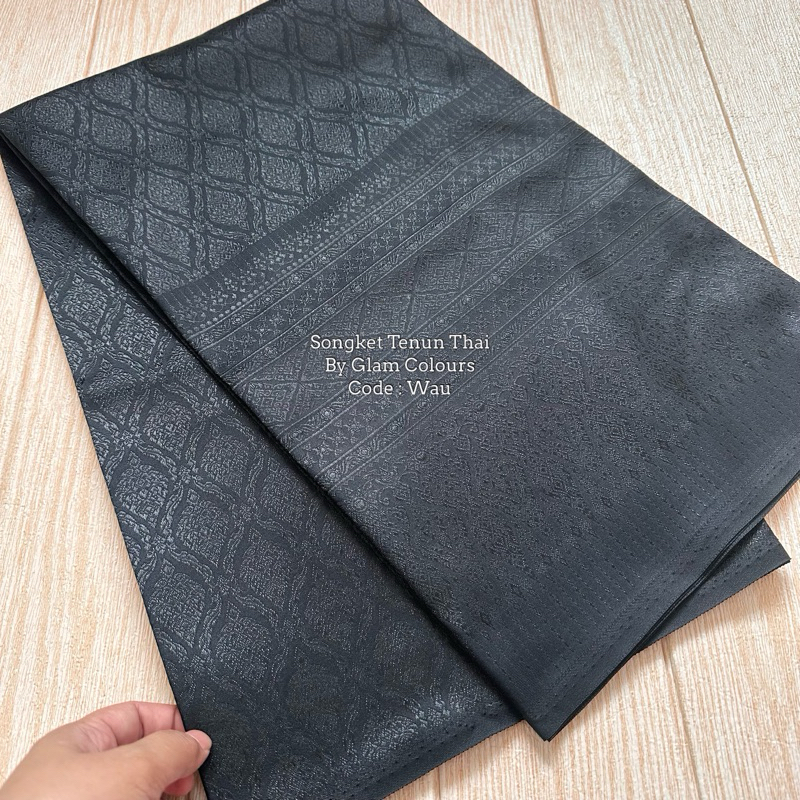 SAMPING Songket HITAM SIAP JAHIT [Ready to Ship] | Shopee Malaysia