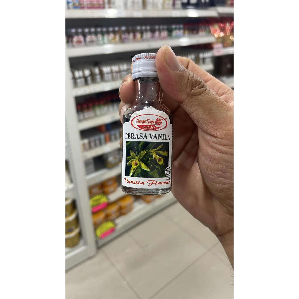 [Ready Stock]Vanilla Essence/Esen Vanilla/Perasa Vanila Bunga Raya 25ml ...