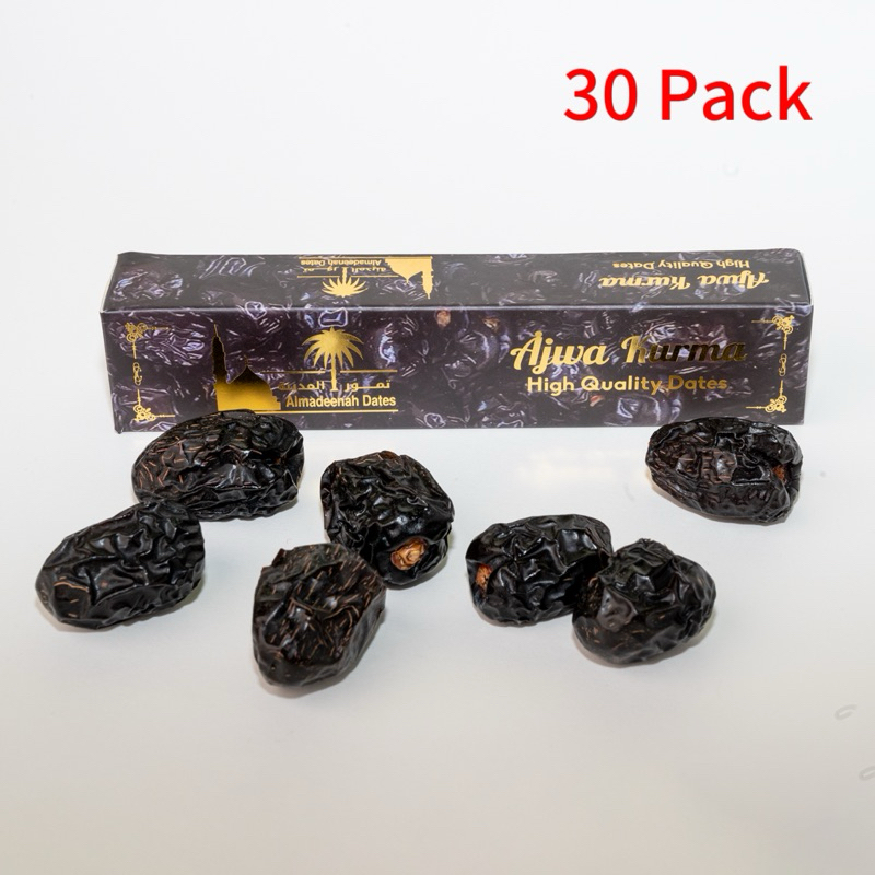 ALMADEENAH DATES 7 Ajwa AA( Mega promotion) ajwa Dates Wholesale (30 ...