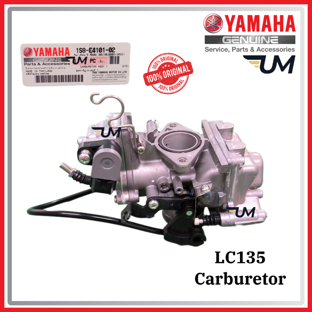 100% ORIGINAL YAMAHA LC135 V1 CARBURETOR CARBURETOUR CARBURATOR 135LC ...