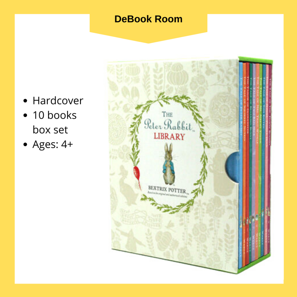 The Peter Rabbit Library 10 Books Box Set | Shopee Malaysia