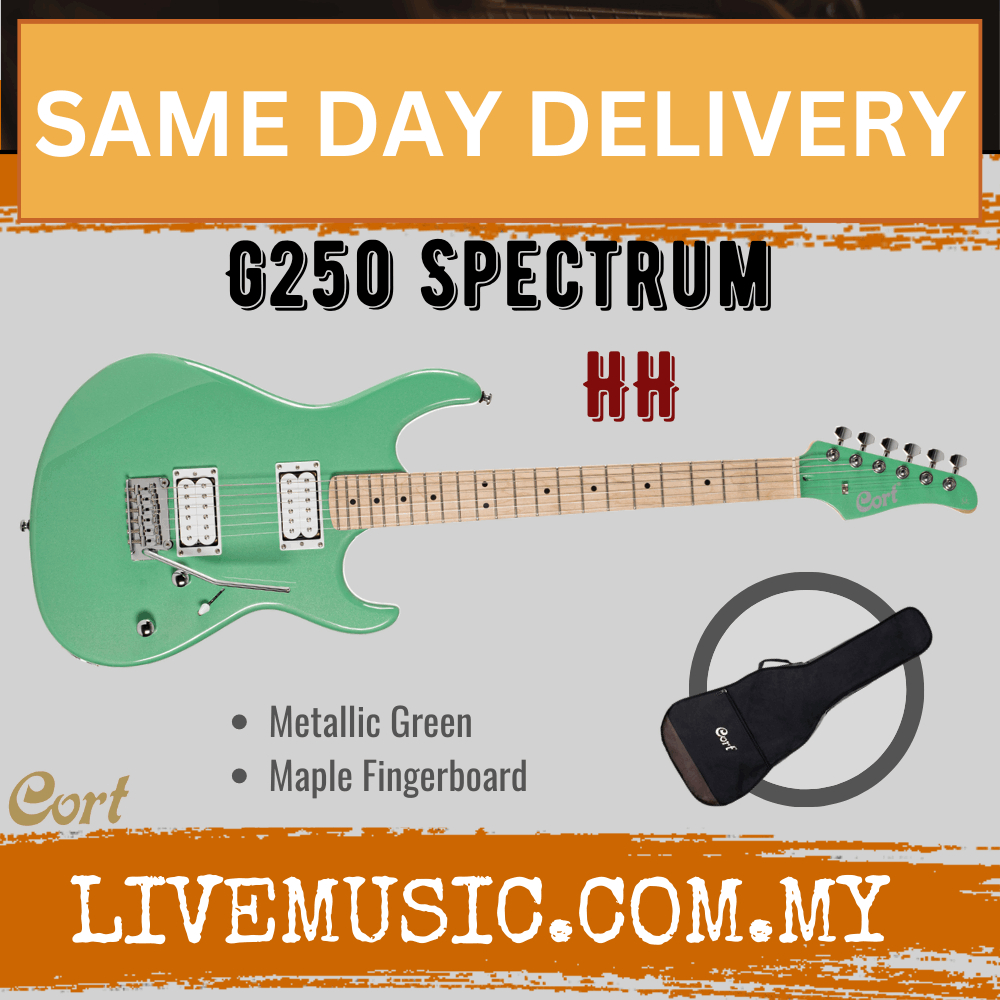 Cort G250 Spectrum Electric Guitar Metallic Green/Purple( G-250 / G 250 ...