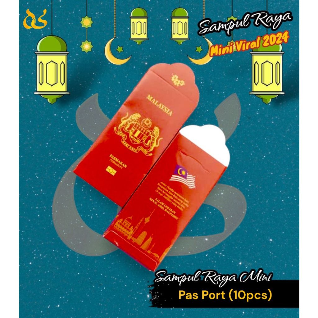 SAMPUL RAYA MINI VIRAL 2024 OTAI SAMPUL 20PCS DAN 10PCS | Shopee Malaysia