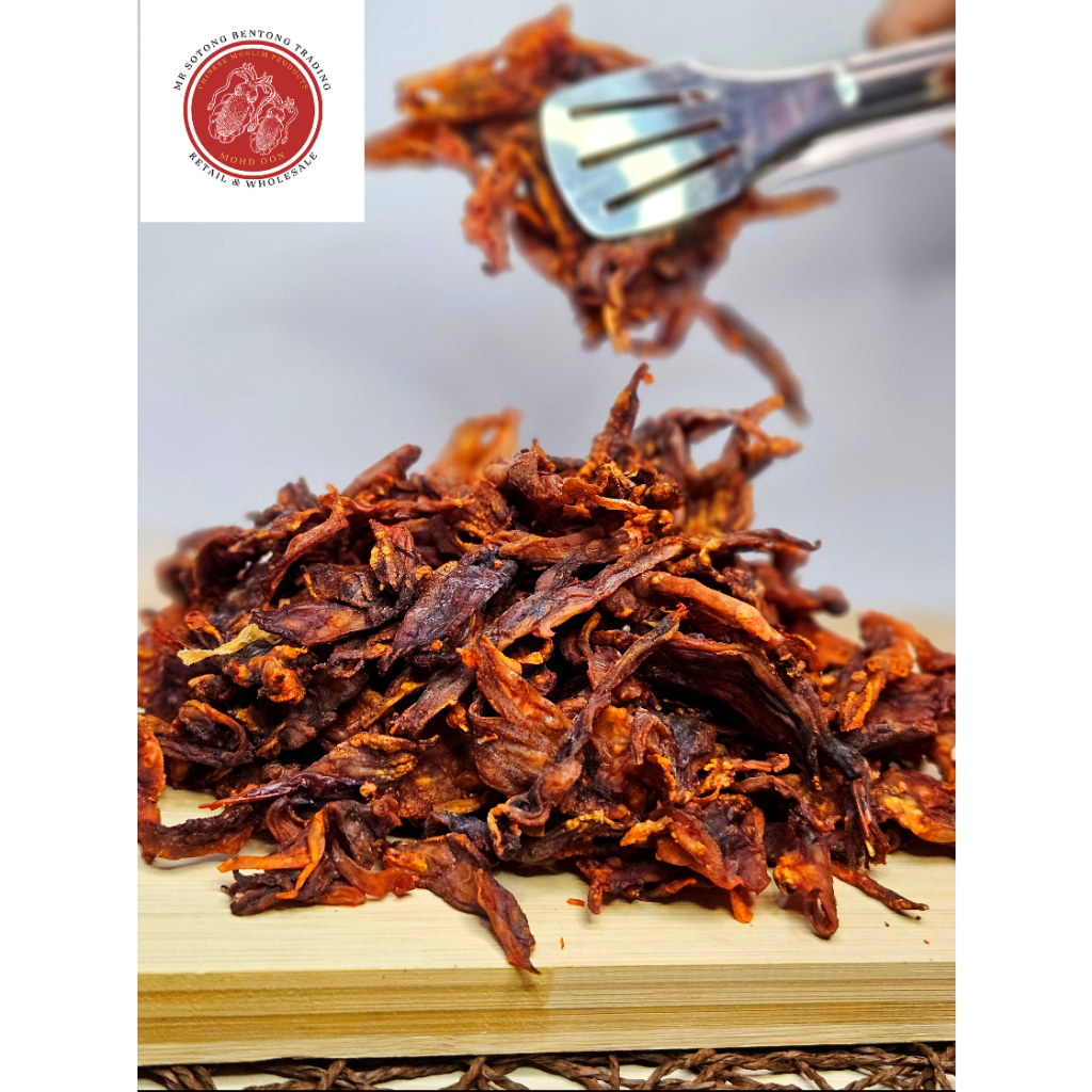 (HALAL & FRESH) Sotong Kepala Kering Pedas/ Spicy Dried Cuttlefish Head ...