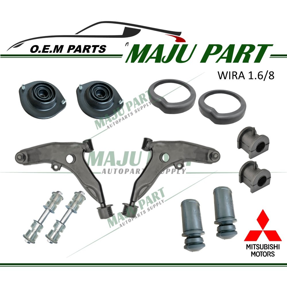Front Suspension SET/ Lower Arm Stabilizer Link COMBO MITSUBISHI- WIRA ...