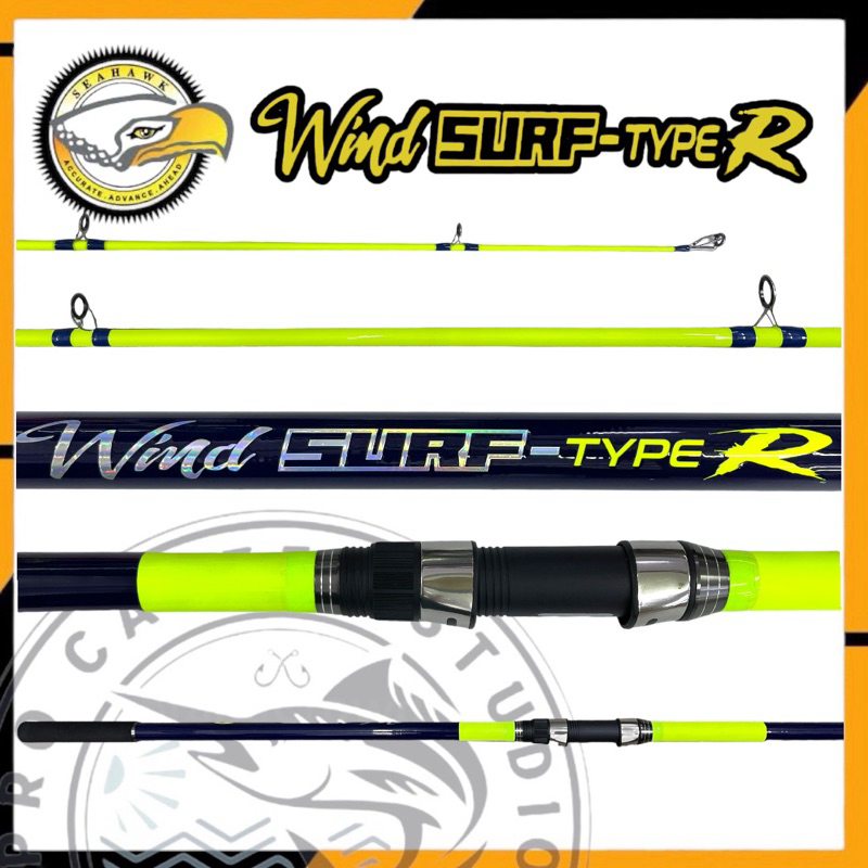 2024 NEW SEAHAWK WIND SURF TYPE R SURF ROD FISHING ROD | Shopee Malaysia