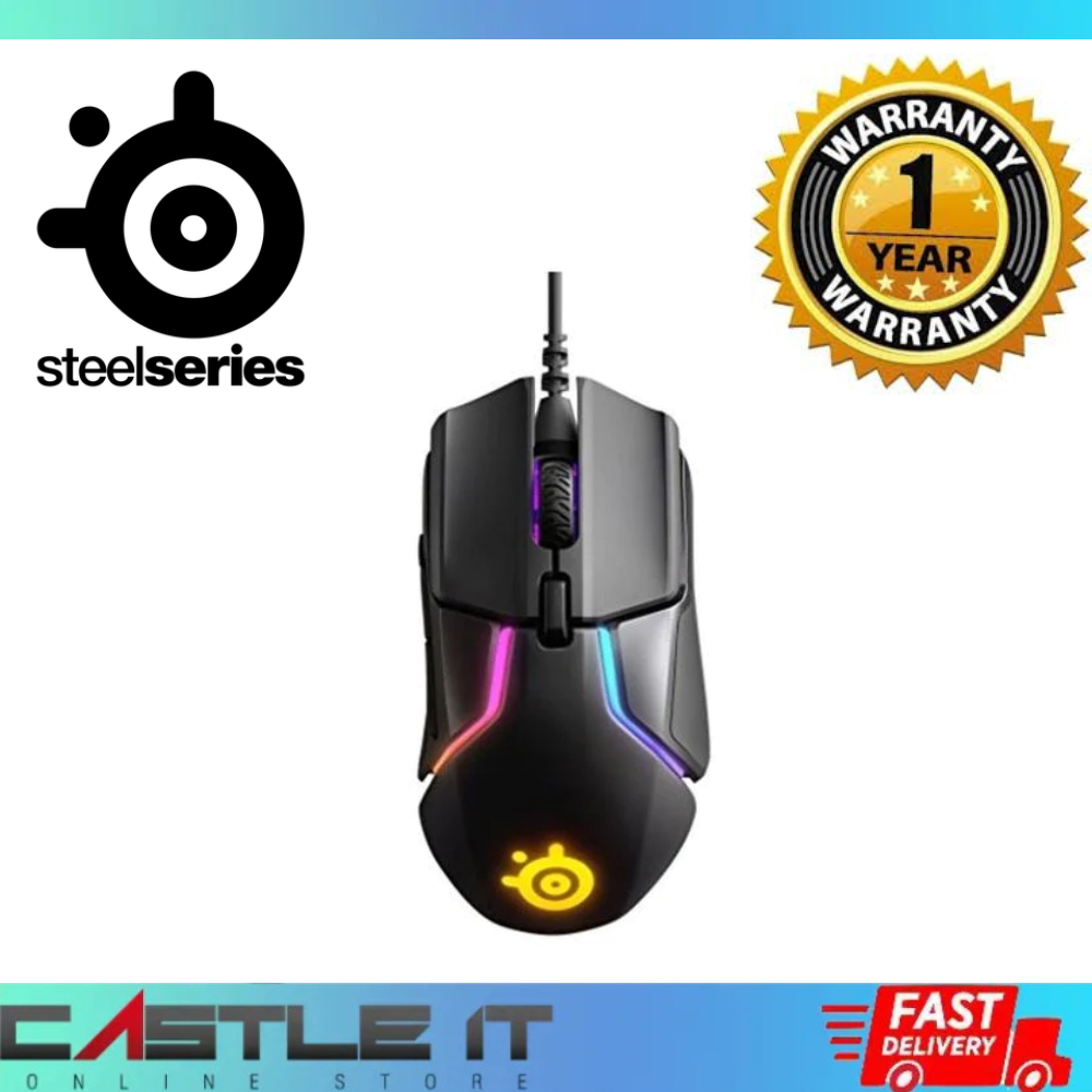 SteelSeries RIVAL 600 Gaming Wired Mouse Mice Precision Esports Dual ...