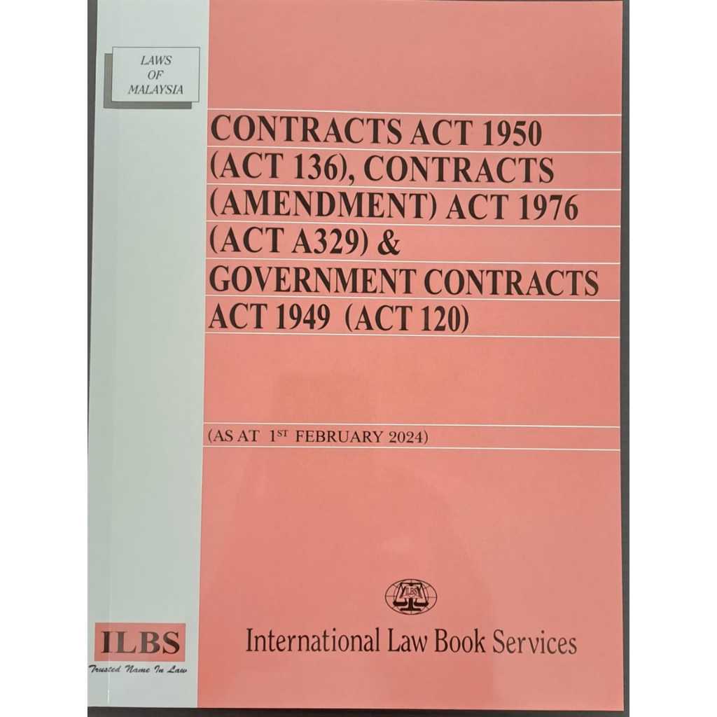 CONTRACTS ACT 1950 (ACT 136) /CONTRACTS (AMENDMENT) ACT 1976(ACT A329 ...