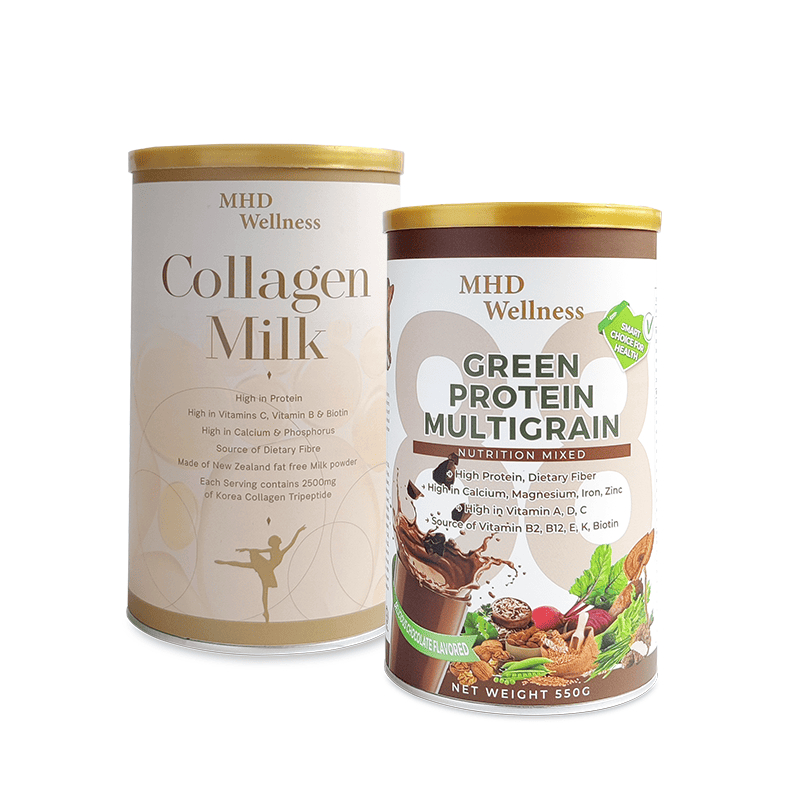 Meal Replacement Combo (Collagen Milk + Protein Multigrain) | Shopee ...