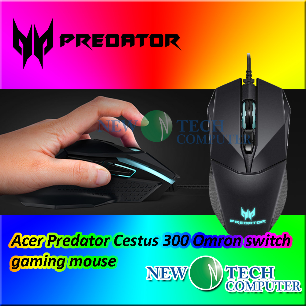 ACER PREDATOR CESTUS 300 Omron Switch Customizable Key Function RGB ...