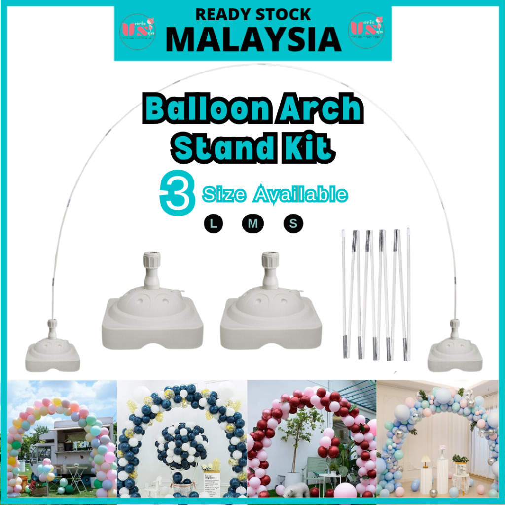 Balloon Arch Kit Foldable Arch For Grand Opening 9FT 10FT Water Base ...