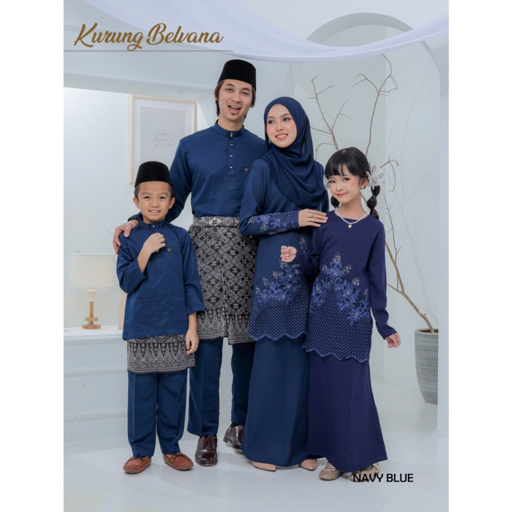 MASROM BOUTIQUE / SET FAMILY | KURUNG MODEN BELVANA | SET RAYA 2024 ...
