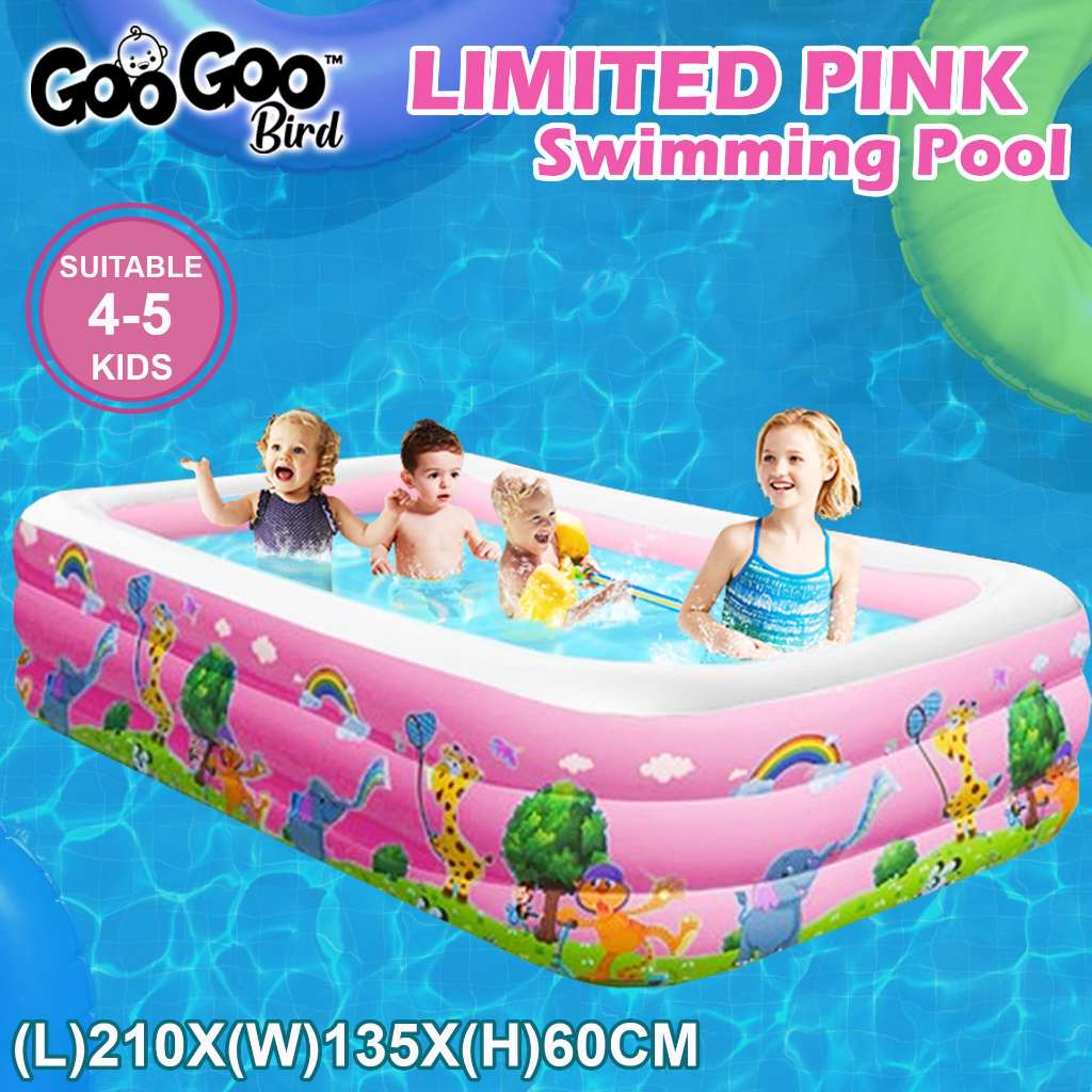 GOOGOO Bird Bubble Base 3 Layer Pool With New Edition Design Cartoon ...