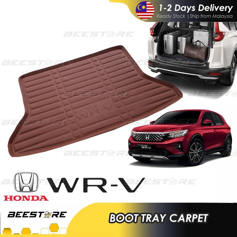 𝐇𝐎𝐍𝐃𝐀 𝐖𝐑𝐕 𝟐𝟎𝟐𝟑 - 𝟐𝟎𝟐𝟓 Leather Carpet Rear Trunk Cargo Boot Tray Car ...