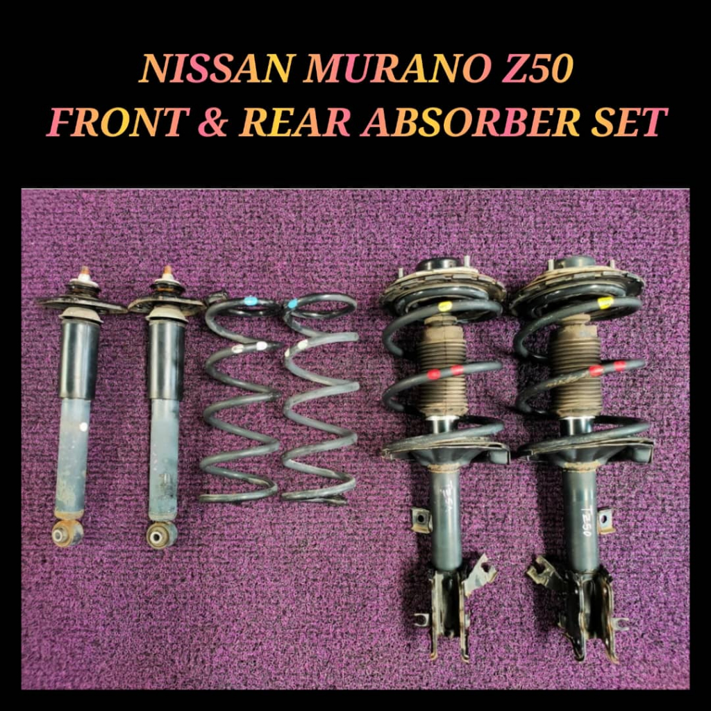 Shock Absorber Nissan Murano Z50 TZ50 02-07 Front / Rear Absorber With ...