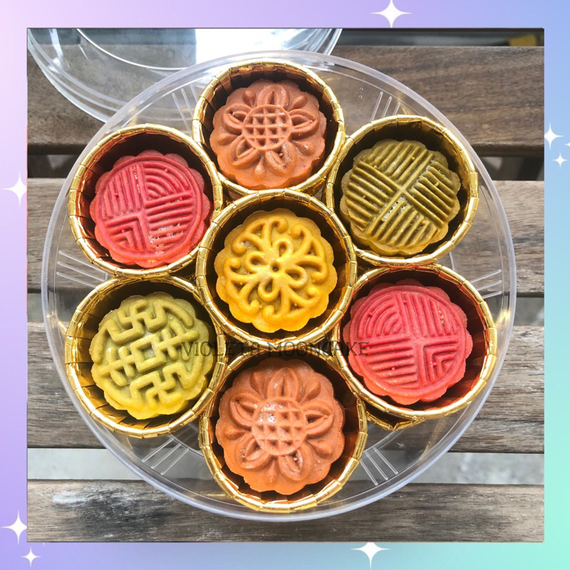 1 SET 14 PIECES Super Mini Halal Mooncake (25grams+-) | Shopee Malaysia