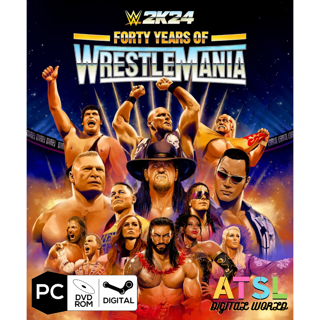 [Original PC Game] WWE 2K24 40 Years of Wrestlemania (v1.20 - Global ...