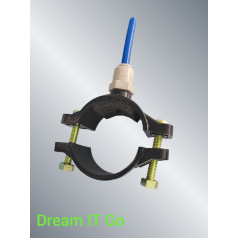 Coway , Cukoo , Elken 40mm Drain Waste Water Pipe Clamp Saddle Clips 1/ ...
