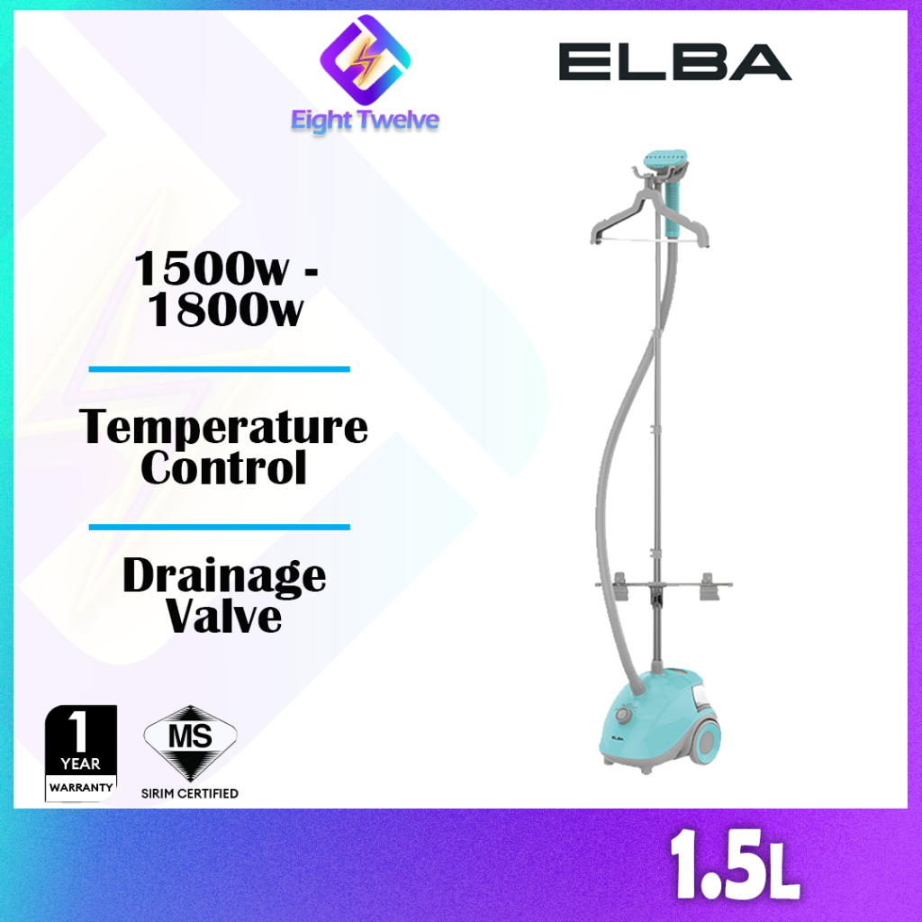 1.5L ELBA Garment Steam Iron | EGSI-G1842(LB) | Shopee Malaysia