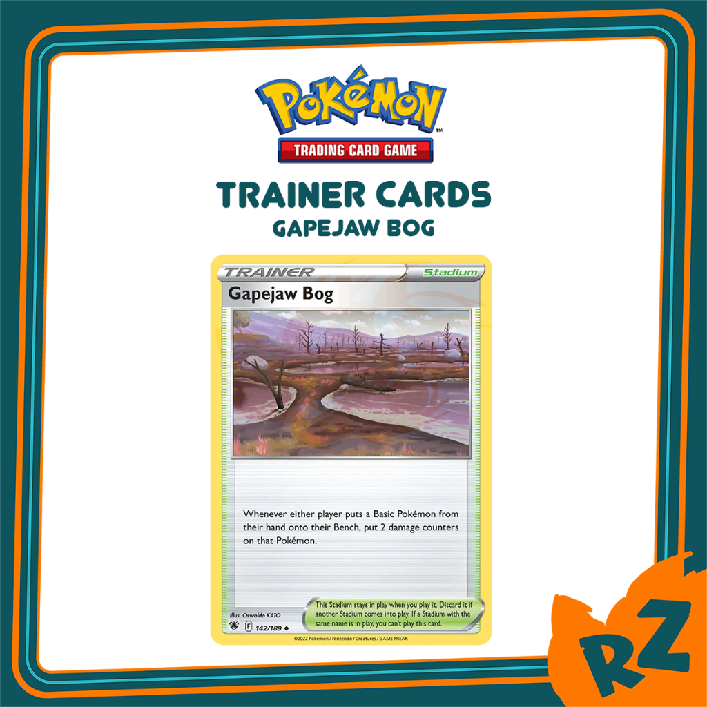 [Original] Pokemon TCG Card Gapejaw Bog Stadium Trainer Singles (Astral ...