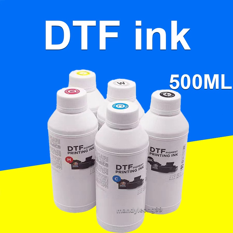 500ML DTF Ink Print 6 Colors Digital T-shirt Textile Film Printing DTF ...