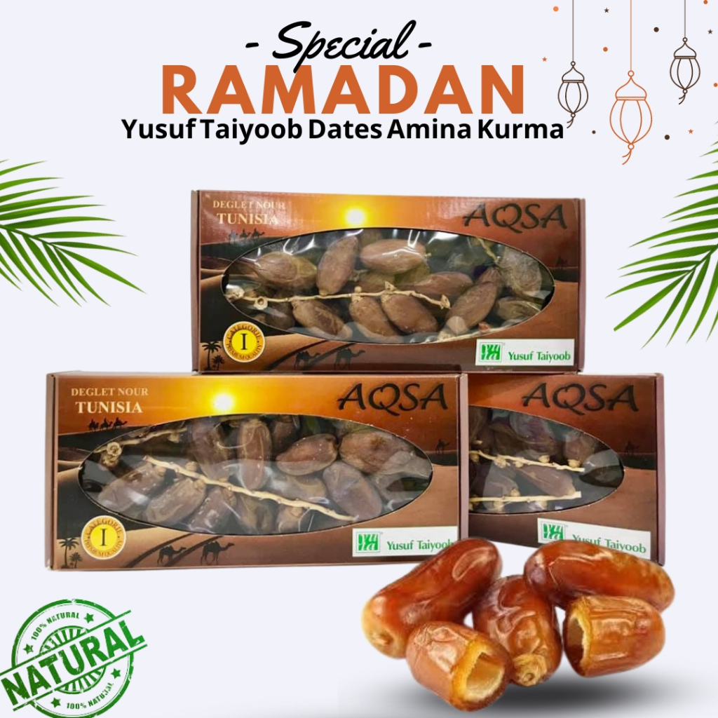 12 Box500 grm 1 Carton Yusuf Taiyoob Dates , 6kg Ramadan Special By ...