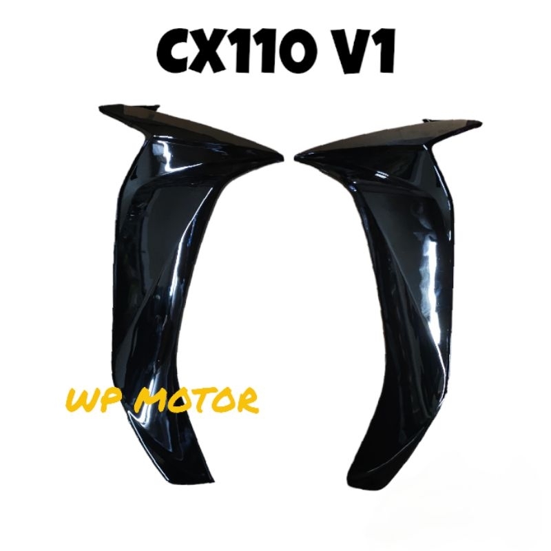 Wave CX110 V1/CX Alpha110 V1 Legshield/Kepak Sayap/Front Cover [1Set ...