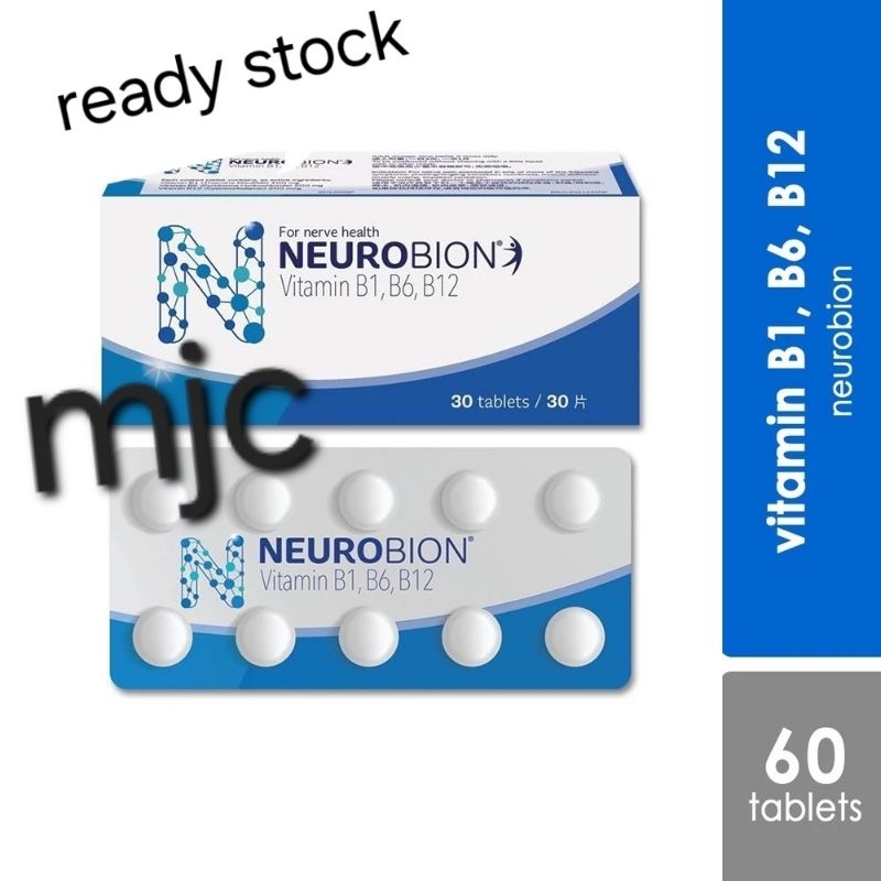 ready stock [EXP:08/2026] NEUROBION (Vit B untuk nerve) TAB 60S ...