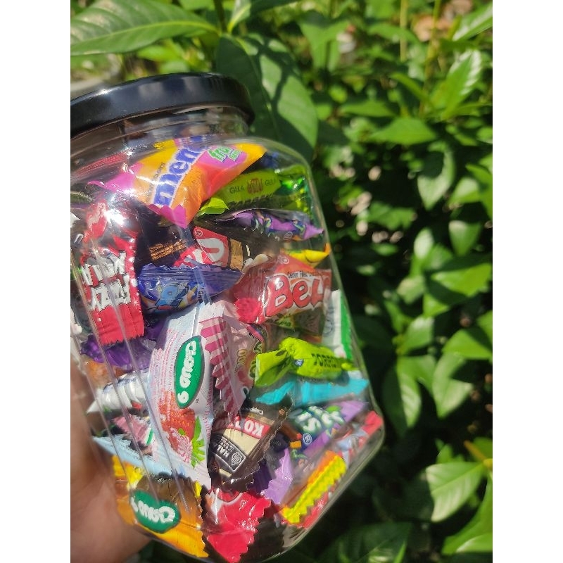 Gula gula campur/ mix candy/ bottle of candy 200+100g | Shopee Malaysia