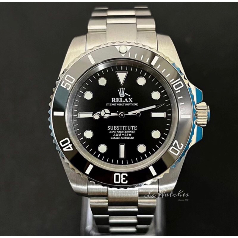 Seiko Mod Relax Seikolex Seikolax Sub Submariner 4R35 NH35 mechanical ...