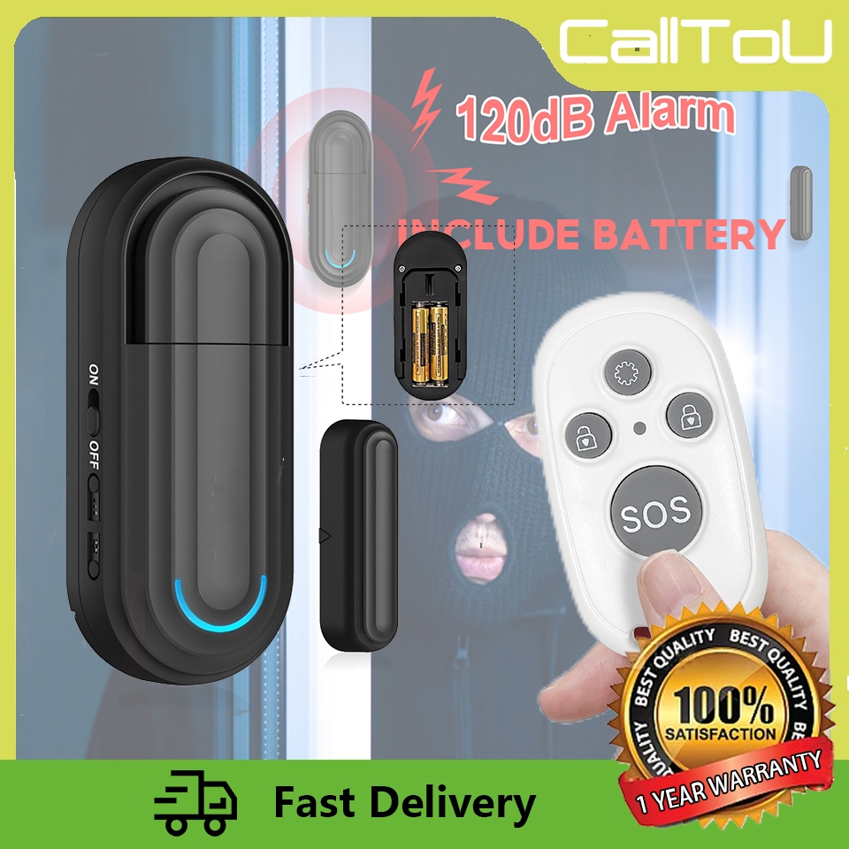 CallToU Door Open Alarm Home Alarm Door Sensor Alarm Safety Alarm for ...