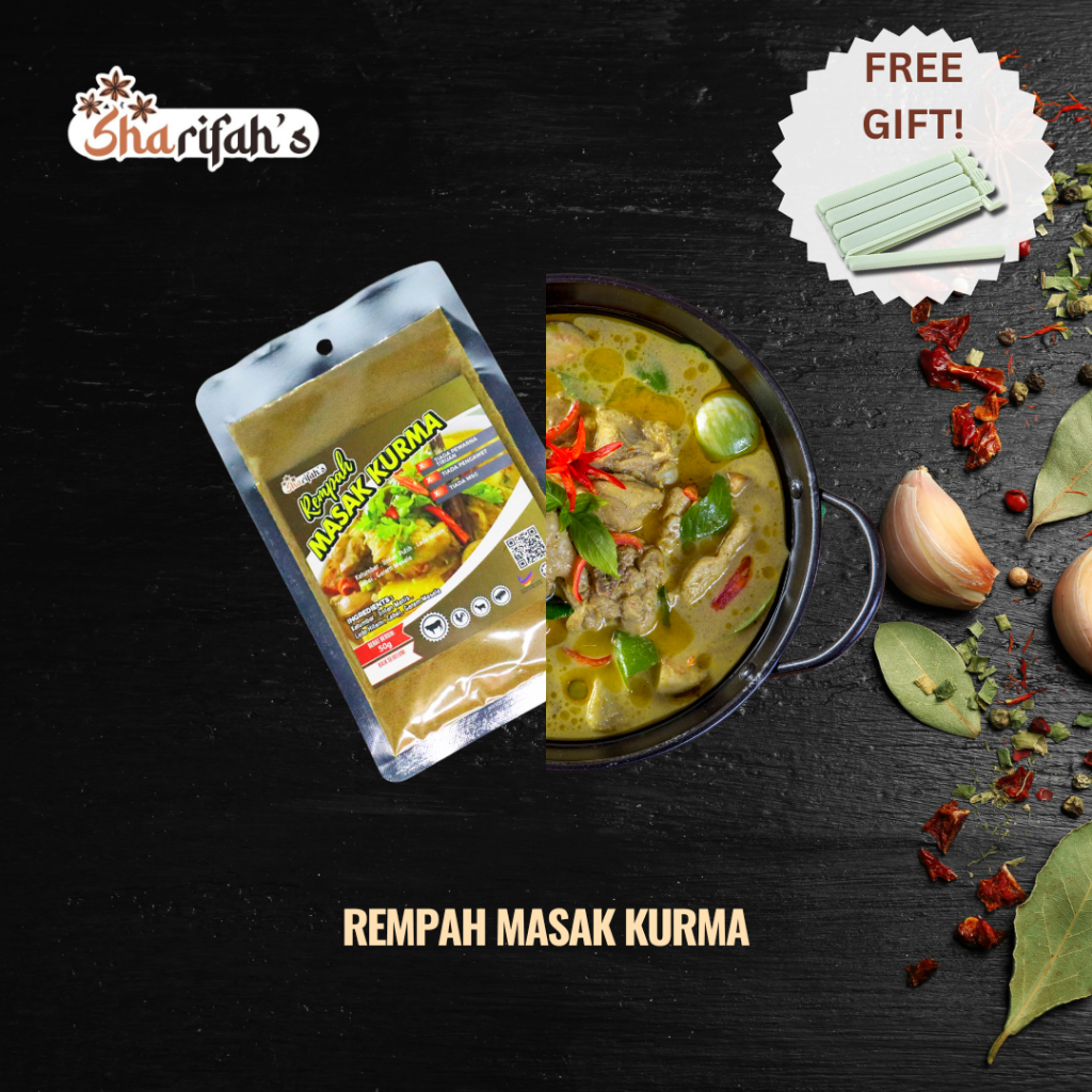 REMPAH MASAK KURMA SHARIFAH'S/MASAK KURMA SPICE | Shopee Malaysia