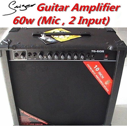 Smiger Deviser Professional 60W Electric Guitar Amplifier Distortion 10 ...