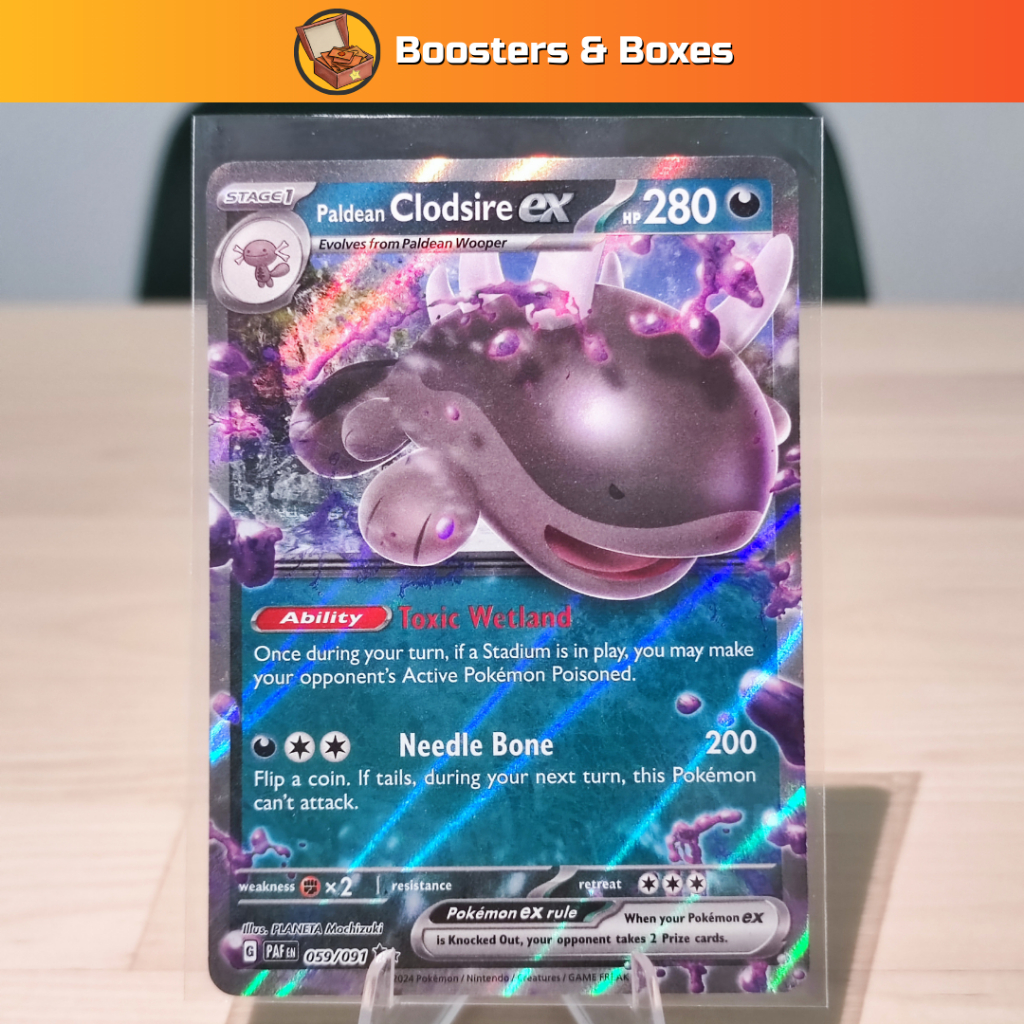 Paldean Clodsire ex (059/091) [Paldean Fates] | Shopee Malaysia