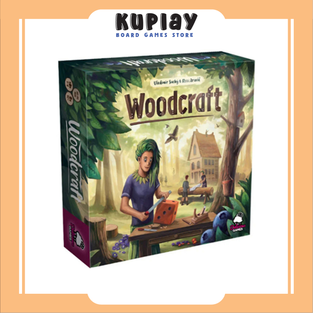 Woodcraft Board Game (Original) Economic Dice Rolling | Made by ...