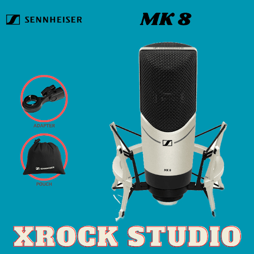 Sennheiser MK 8 Large-diaphragm Condenser Microphone (MK8/MK-8 ...