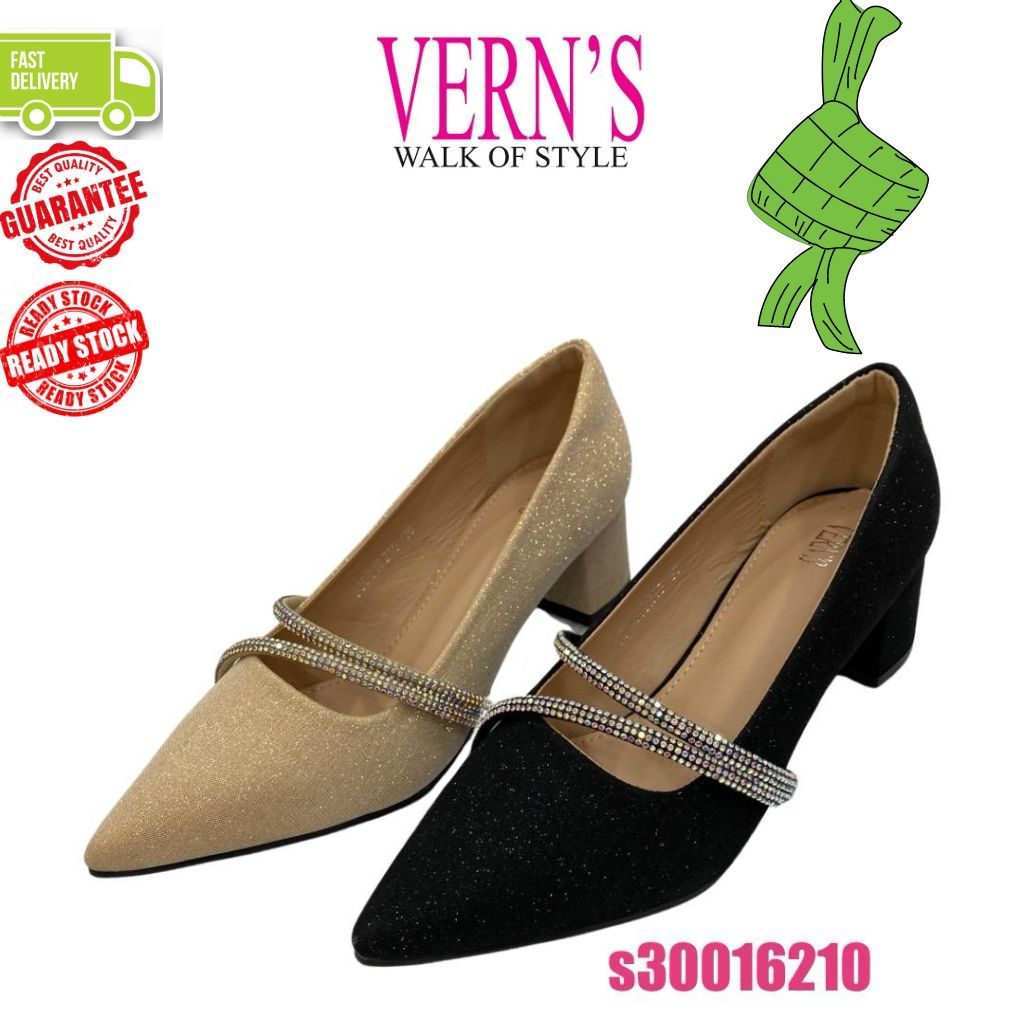 Vern's Casual Wedding Heels Shoes S30016210 RM89.99/KAHWIN SHOE/PARTY ...