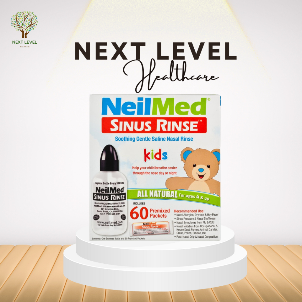 NeilMed Kids Sinus Rinse Starter kit (1 Btl + 60 sachets) | Shopee Malaysia