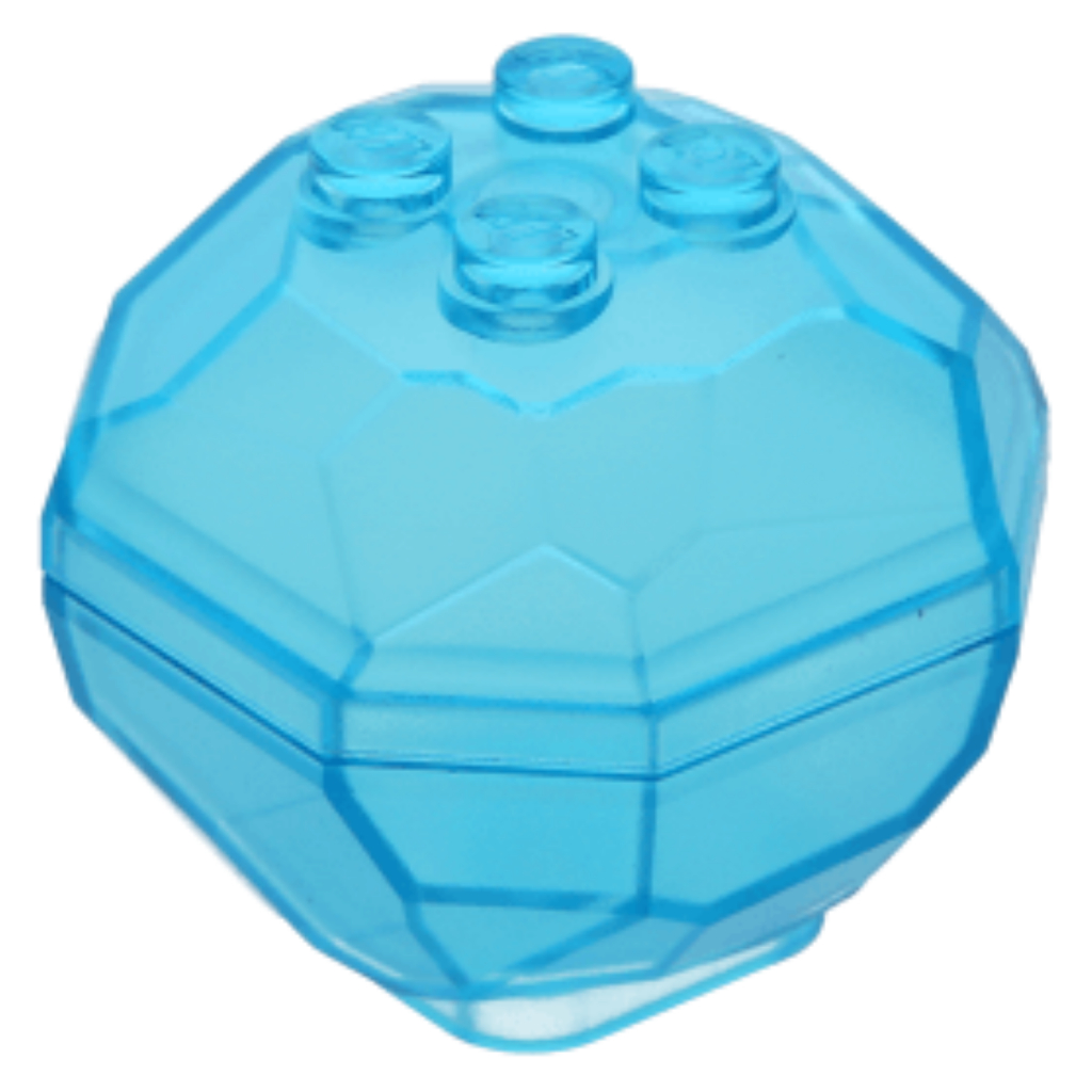 LEGO PARTS (GENUINE) 30294c01 Rock 4 x 4 Octagonal Boulder (30293 / ...