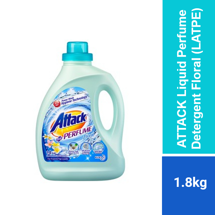 ATTACK Liquid Perfume Detergent Floral (LATPE) - 1.8kg | Shopee Malaysia