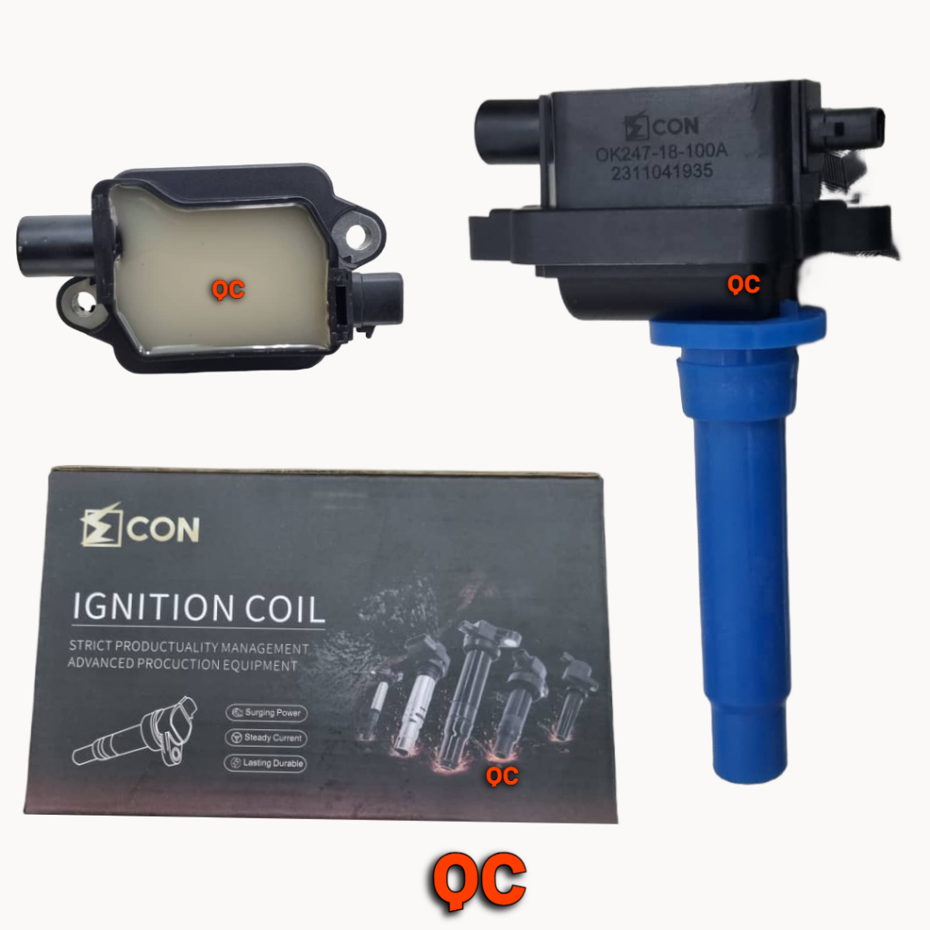 KIA CAREN SEPHIA PLUG COIL IGNITION COIL ORIGINAL ECON OK247-18-100A ...