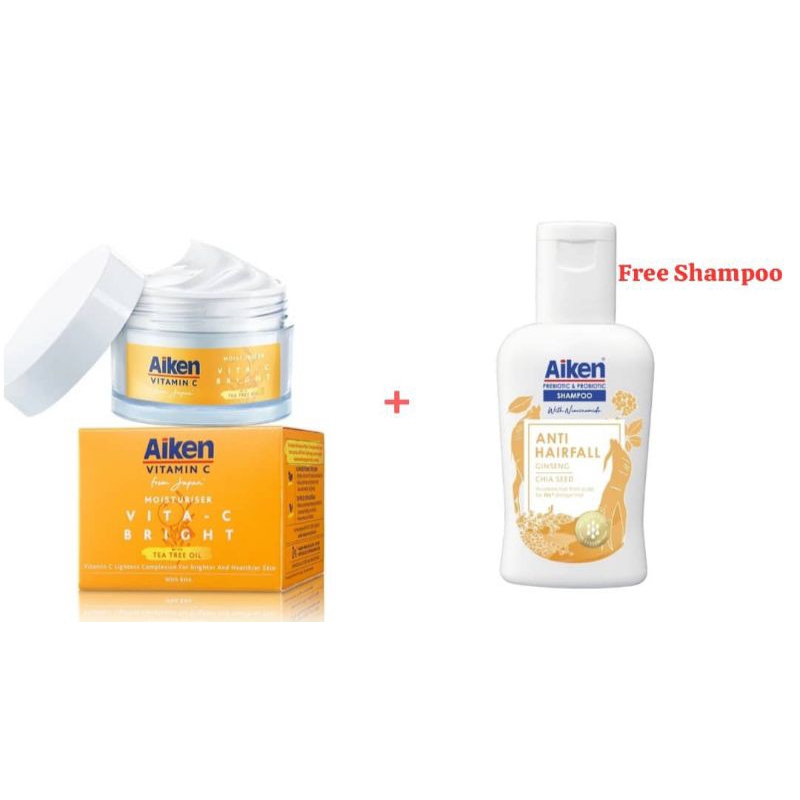 Aiken Vita - C Moisturiser Bright + Free Aiken Prebiotic & Probiotic ...