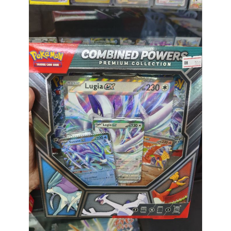 Ready Stock - Pokemon Card - Combined Power Premium Collection Suicune ...