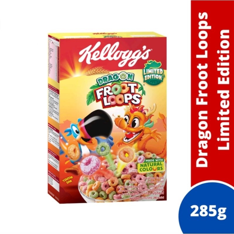 Kellogg's Dragon Froot Loops 🔥285g🔥 | Shopee Malaysia