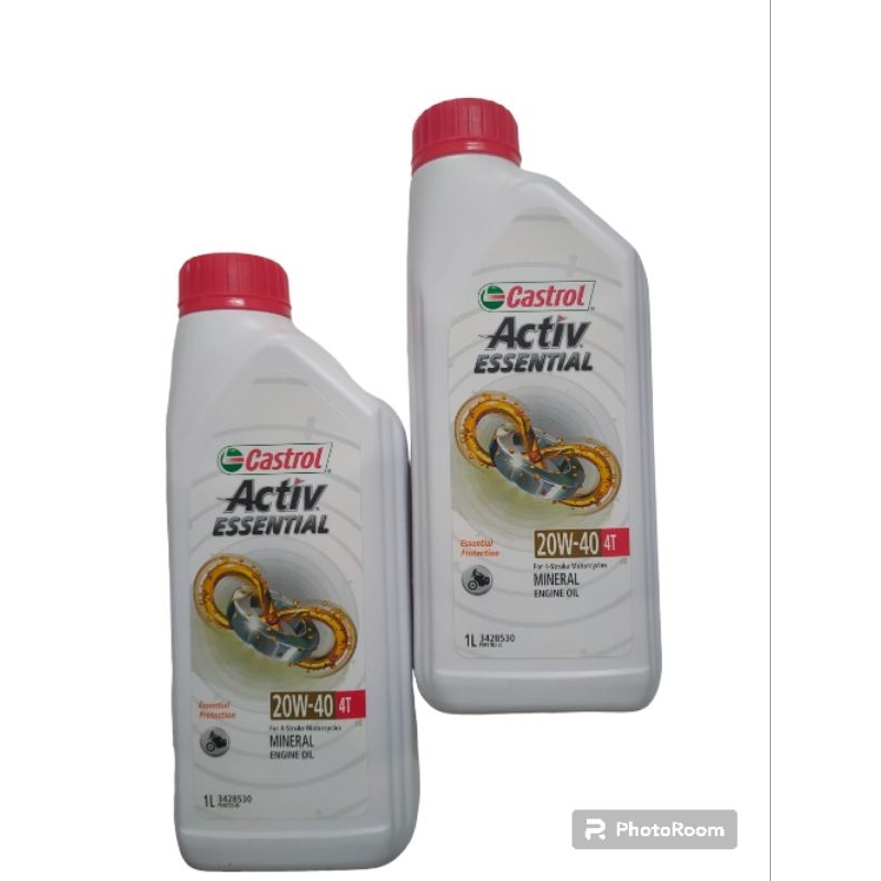 Castrol Active Essential 20w/40 4t Mineral oil | Shopee Malaysia