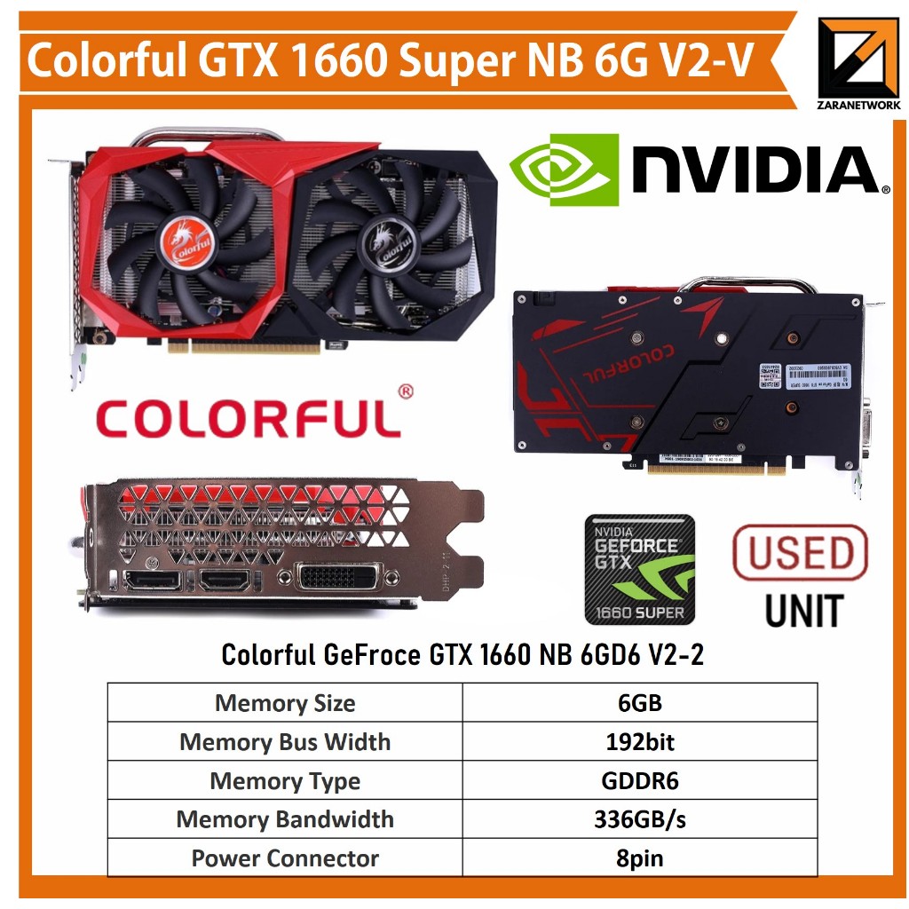 NVIDIA GTX 1660 (6GB) DDR6 / GF119 (512MB) / AMD RX 6600 XT (8GB) DDR6 ...