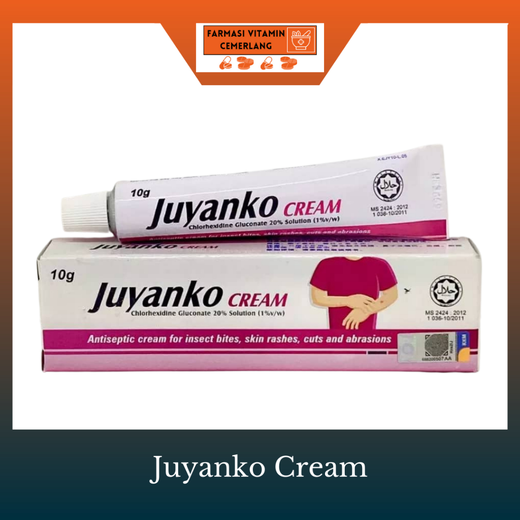 Juyanko Cream 10g - Antiseptic Cream for insect bites, skin rashes ...